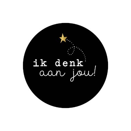Sticker - Ik denk aan jou - 10 stuks • Stick Around